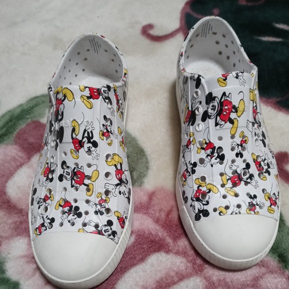 Native | Shoes | Disney X Native Mickey Mouse Slip On Shoes | Poshmark
